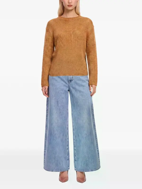 FORTE_FORTE Chunky-knit Long-sleeve Sweater