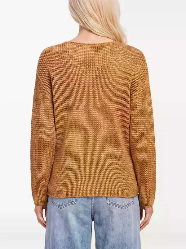 FORTE_FORTE Chunky-knit Long-sleeve Sweater