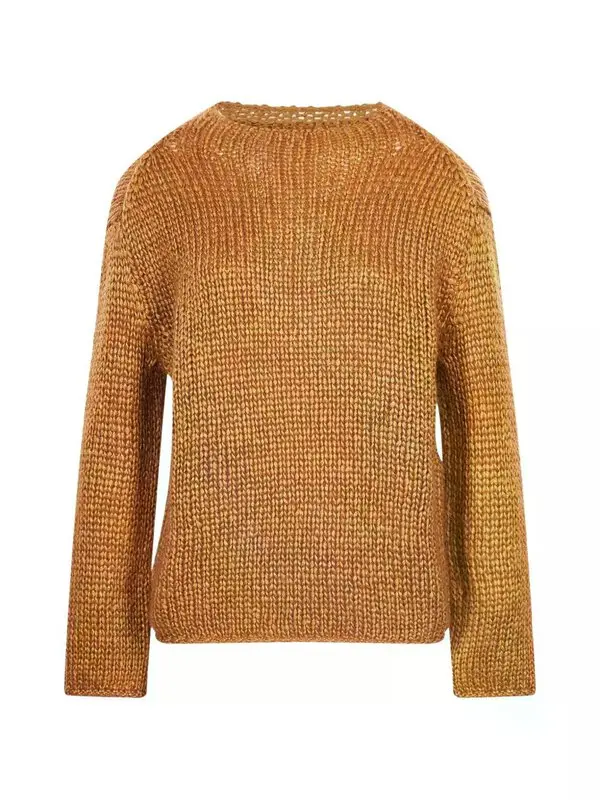 FORTE_FORTE Chunky-knit Long-sleeve Sweater