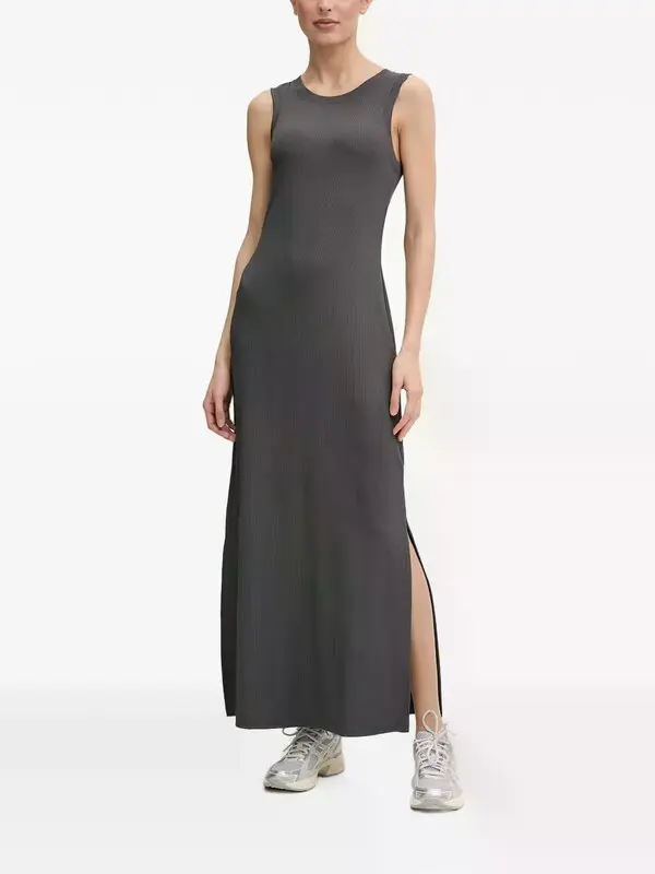 Bogner Eleen Ribbed Side-slit Slim-fit Maxi Dress
