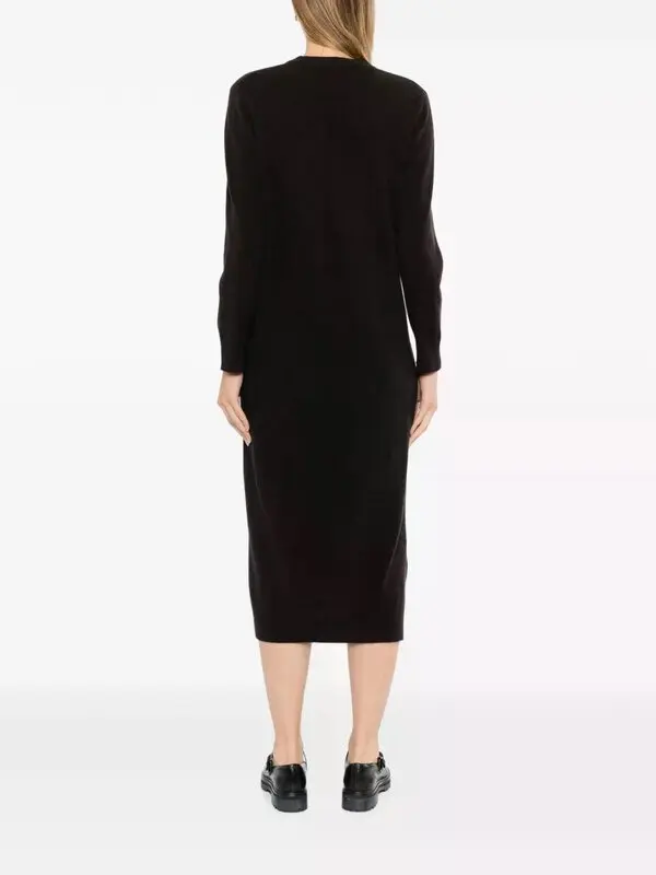 N.peal Round-neck Cashmere Dress