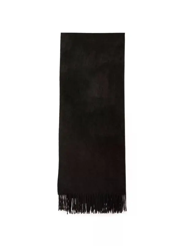 N.peal Fringed Woven Shawl