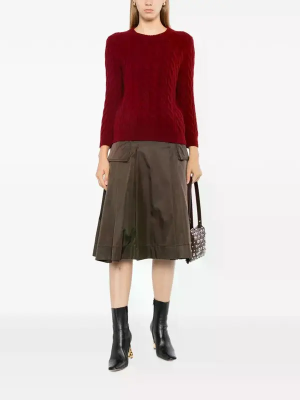 N.peal Emilia Sweater - Red