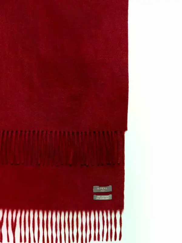 N.peal Woven Cashmere Scarf