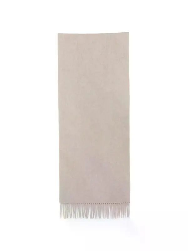 N.peal Woven Fringed Scarf