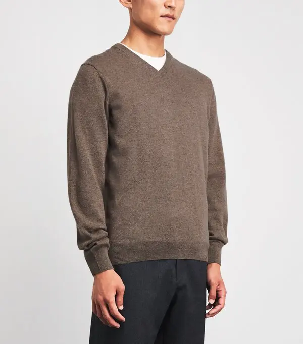 Sunspel Cashmere V-neck Sweater