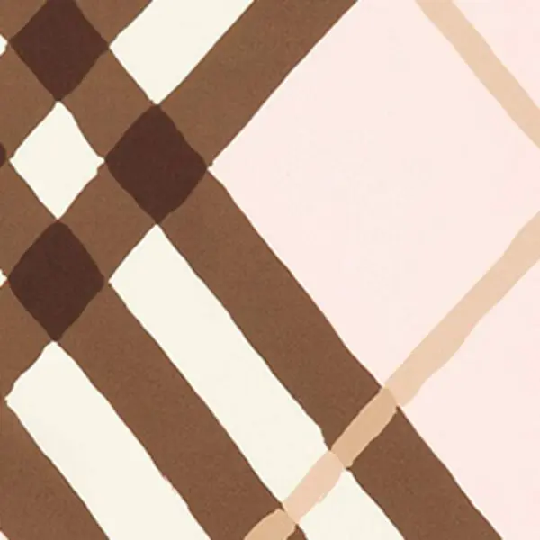 Burberry Silk Watercolour Check Scarf
