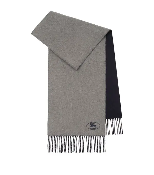 Burberry Cashmere Reversible Knight Scarf