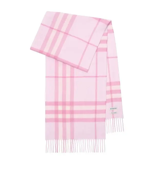 Burberry Cashmere Check Scarf