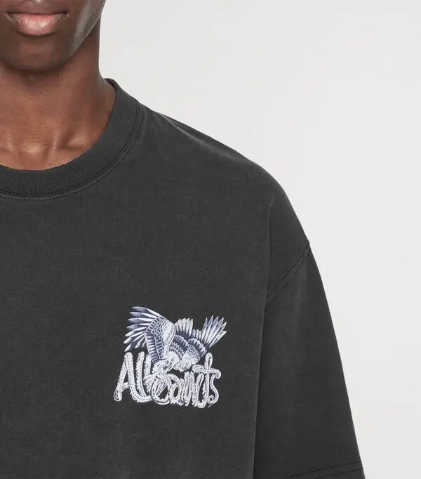 ALLSAINTS Organic Cotton Battles T-shirt