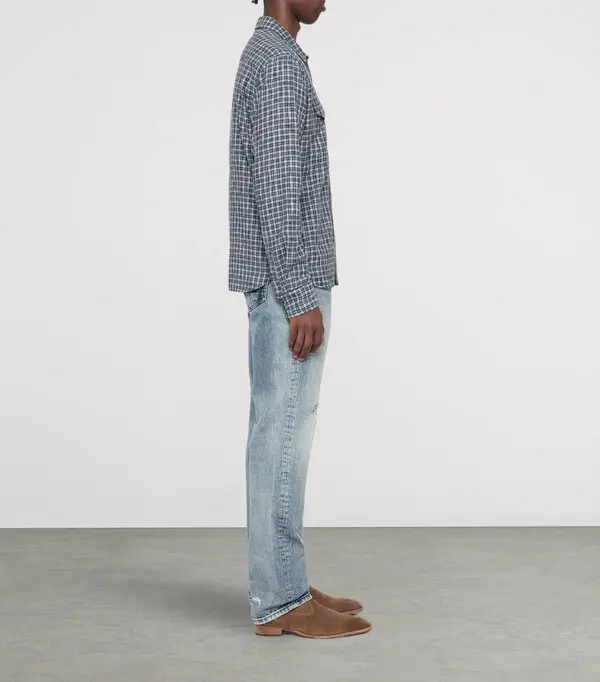 ALLSAINTS Organic Cotton Check Court Shirt