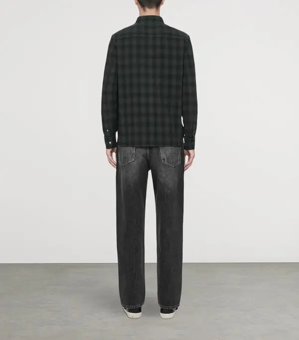 ALLSAINTS Organic Cotton Check Bower Shirt