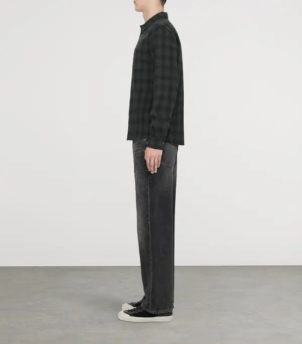 ALLSAINTS Organic Cotton Check Bower Shirt