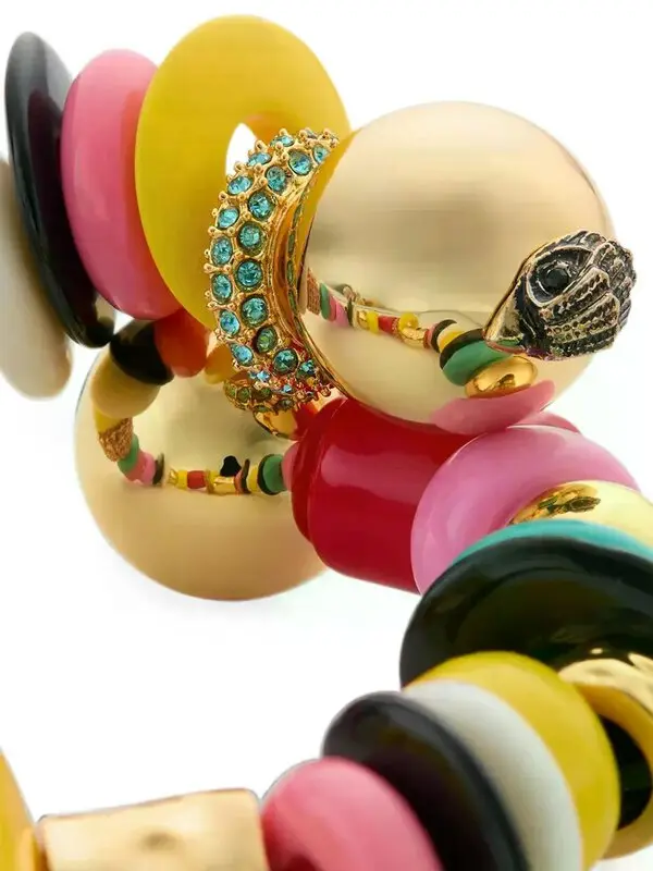 Kurt Geiger Large Multi-bead Bracelet