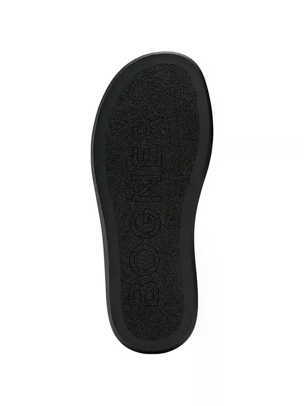 Bogner Portofino Criss-cross Strap Sandals - Black