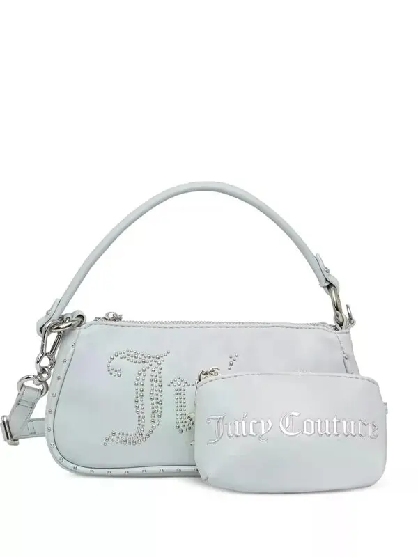 Juicy Couture Studded Logo-embellished Shoulder Bag - Blue