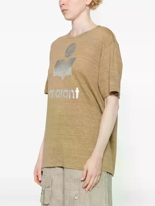MARANT ETOILE Zewel Logo-print T-shirt