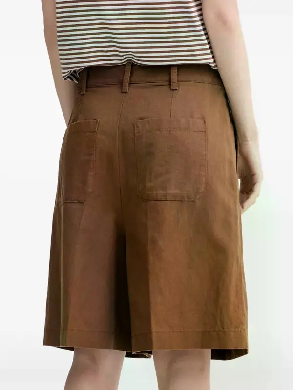 Marc O'polo Pleated Knee-length Shorts