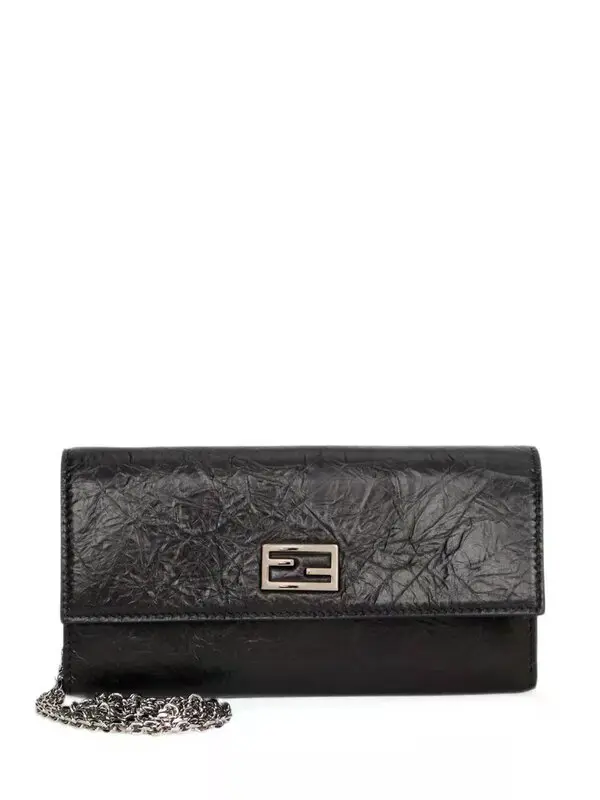 Fendi Crinkled Mini Shoulder Bag