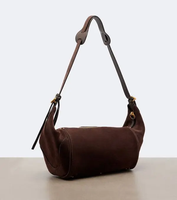 Chloé Paddington Mini Suede Shoulder Bag