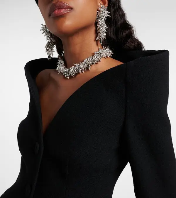SELF-PORTRAIT Beaded Drop Earrings