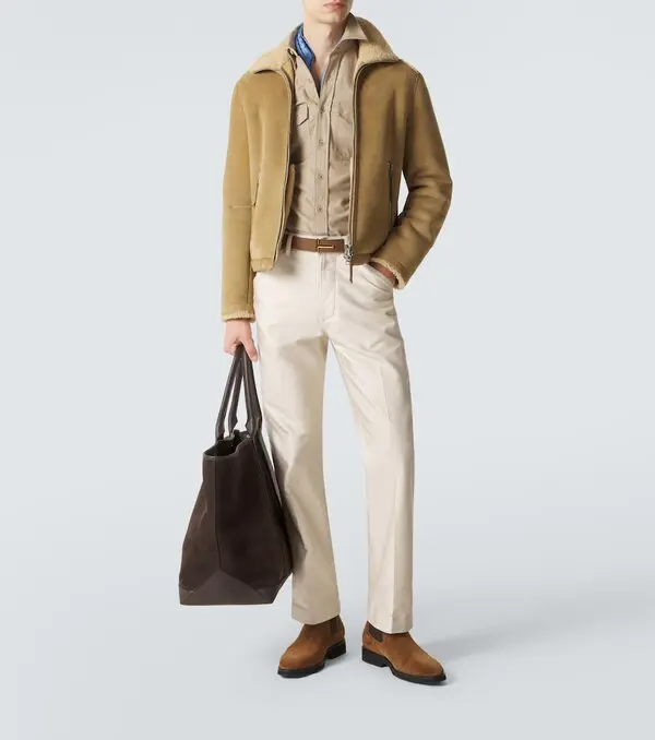 TOM FORD Cotton Moleskin Shirt
