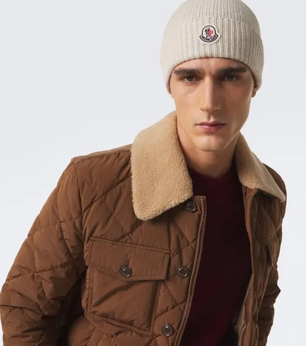 Moncler Wool And Cashmere Beanie