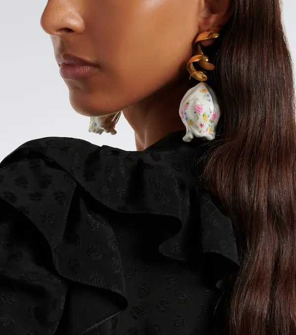 Chloé Bloomcraft Drop Earrings