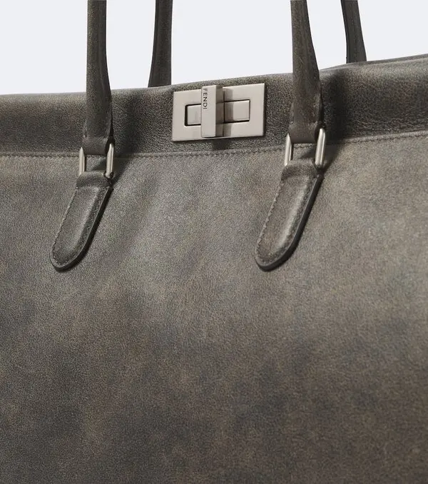 Fendi Peekaboo® Large Leather Tote Bag