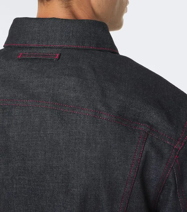 Acne Studios Re-edition Logo Denim Jacket