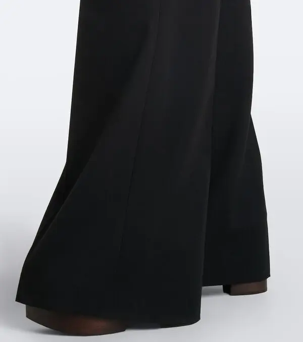 Chloé Virgin Wool Wide-leg Pants