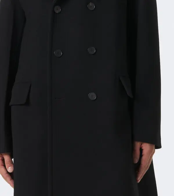 Fendi Double-breasted Wool Coat
