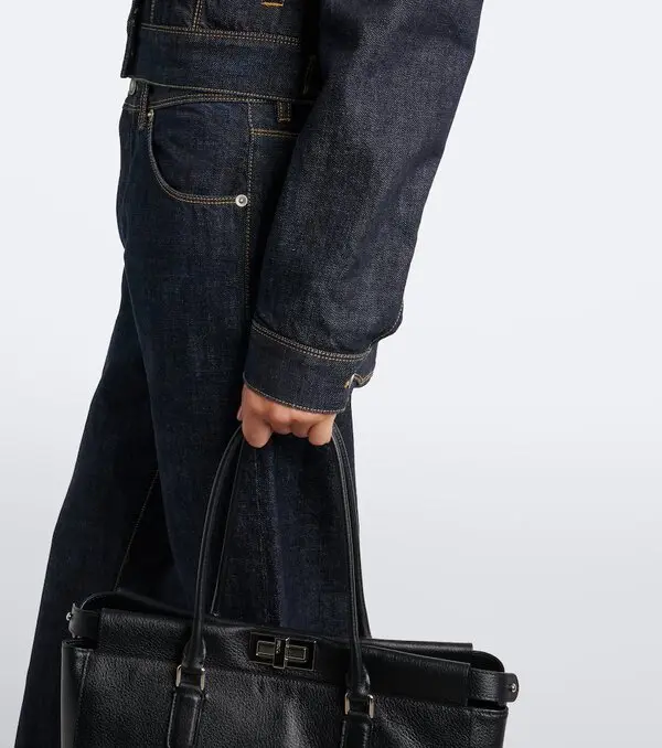 Fendi Cropped Denim Jacket