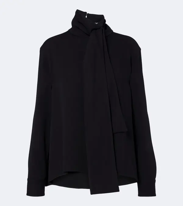 Balenciaga Silk And Wool Blouse