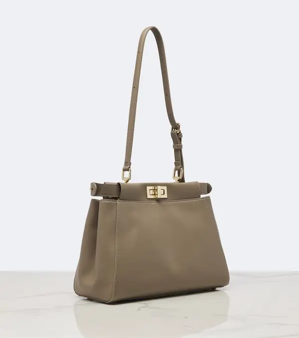 Fendi Peekaboo® Small Leather Tote Bag