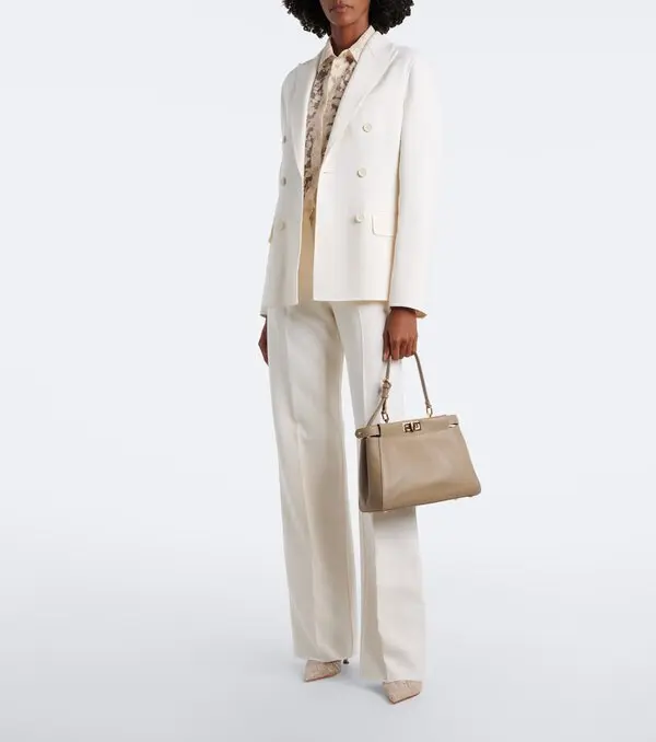 Fendi Peekaboo® Small Leather Tote Bag