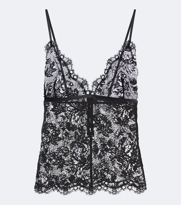 Isabel Marant Étoile Adiena Silk-blend Lace Camisole