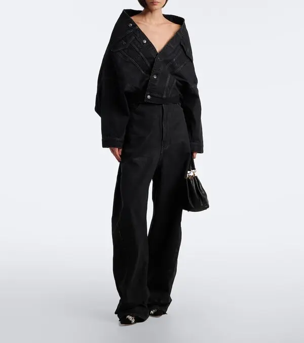Balenciaga Mid-rise Barrel-leg Jeans