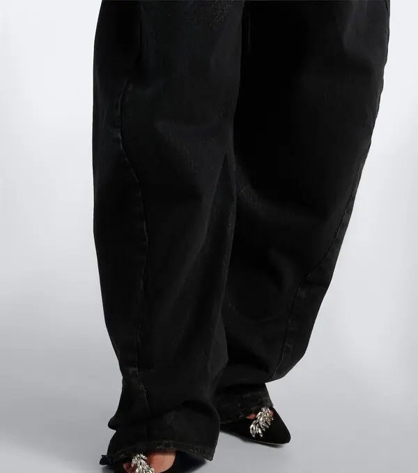 Balenciaga Mid-rise Barrel-leg Jeans
