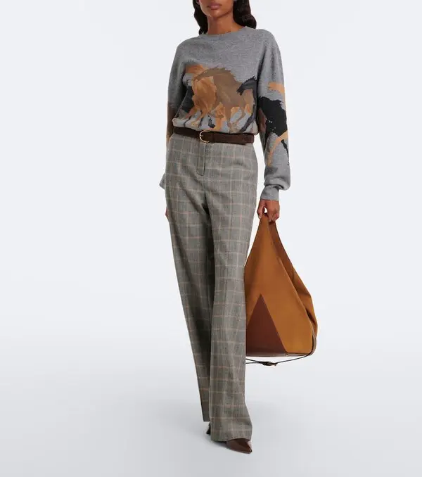 Stella McCartney Appaloosa Medium Bucket Bag