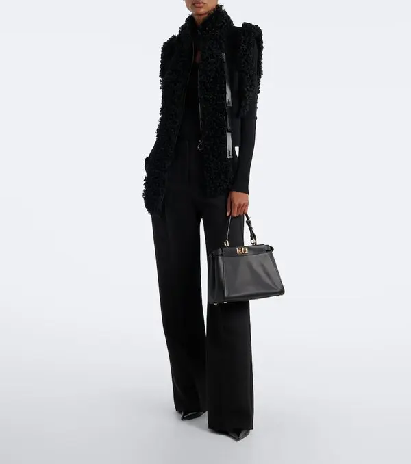 Fendi Peekaboo® Small Leather Tote Bag