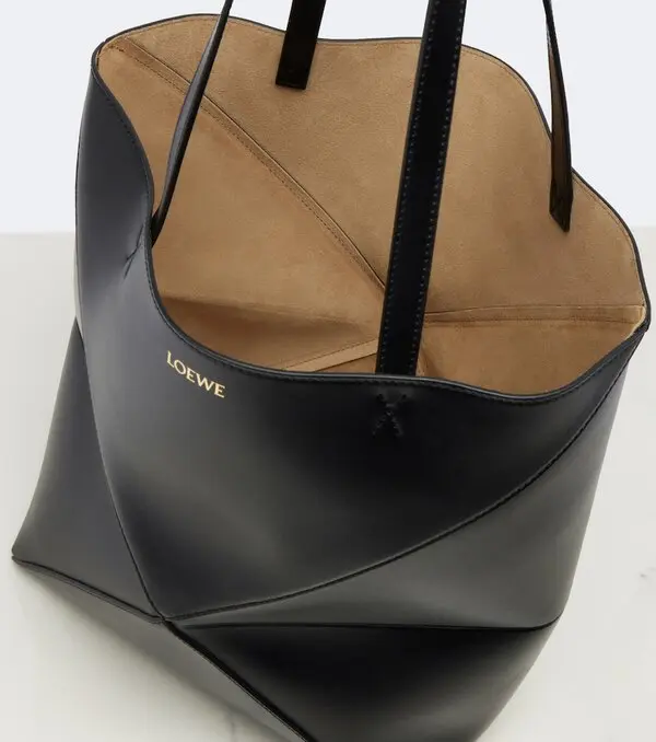 Loewe Puzzle Fold Medium Leather Tote Bag