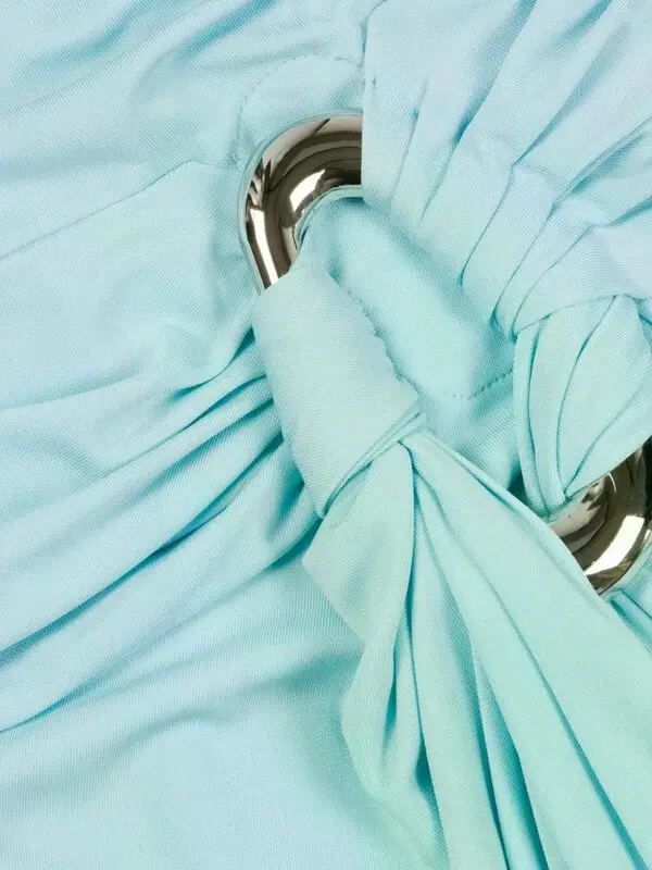 Simkhai Emma Strapless Bustier Bodycon Maxi Gown