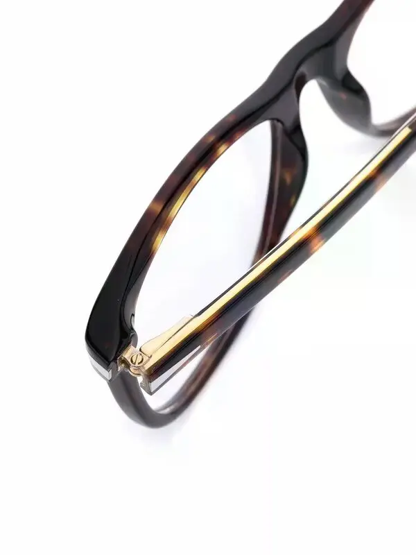 DB EYEWEAR BY DAVID BECKHAM Tortoiseshell Square-frame Glasses