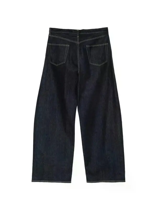 SSSTEIN Deformation Wide-leg Jeans