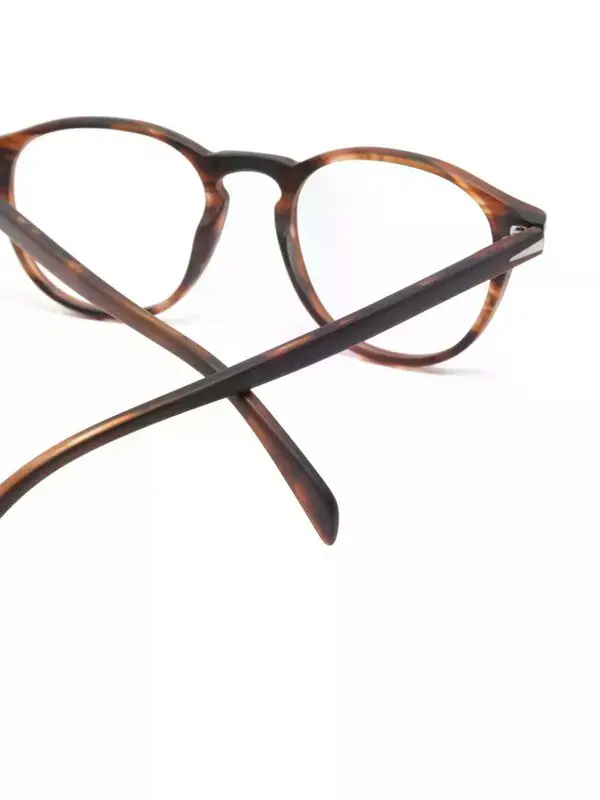 DB EYEWEAR BY DAVID BECKHAM Round-frame Tortoiseshell-effect Glasses