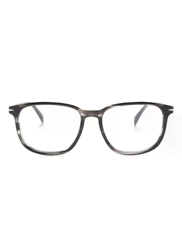 DB EYEWEAR BY DAVID BECKHAM Db 1017 Square-frame Glasses - Grey