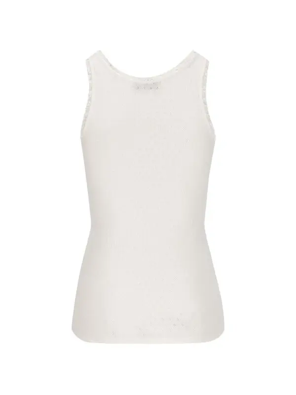 Miu Miu Log Octton Tank Top