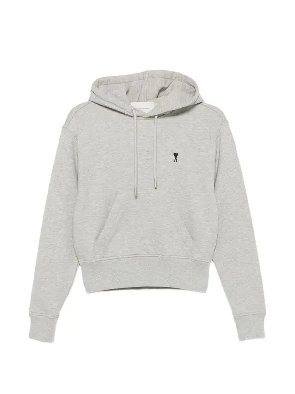 AMI Paris De Coeur Cotton Hoodie