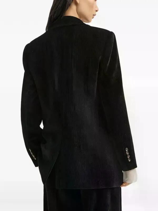 Brunello Cucinelli Sparkling Corduroy Blazer With Monili